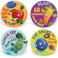 Amazon.com : Active Kids MyPlate Stickers | 200 Incentives and Rewards ...