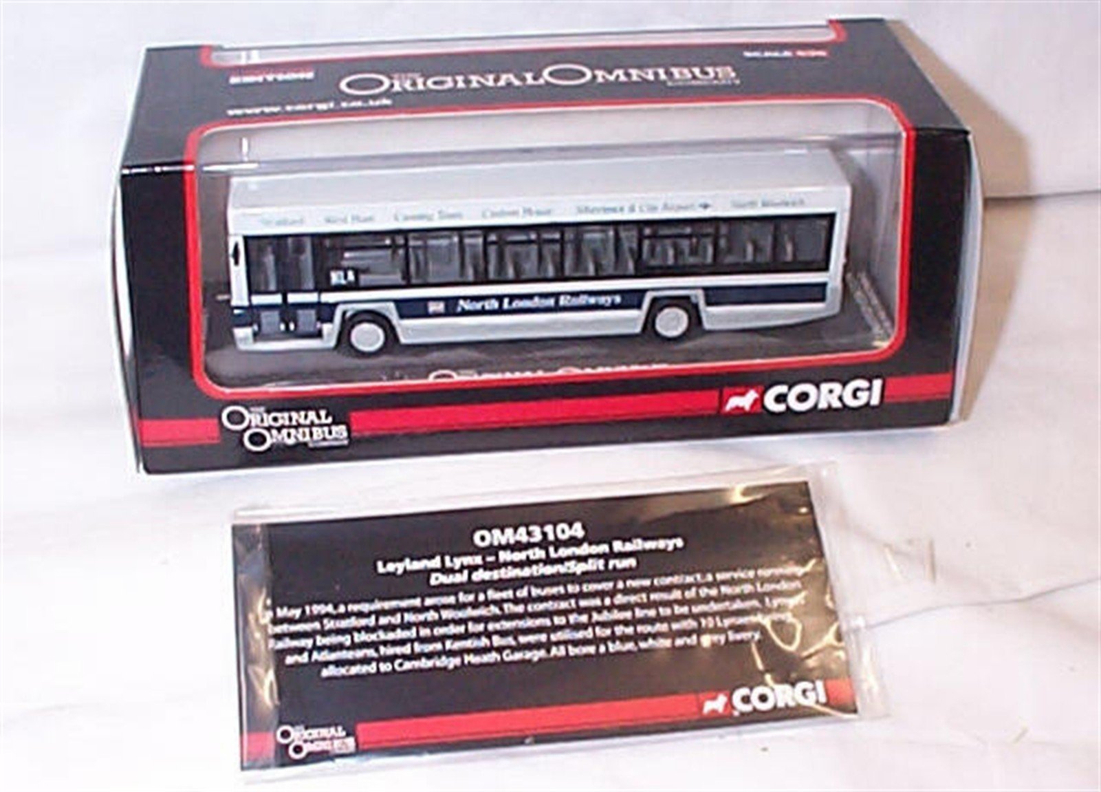 Buy Corgi the original omnibus company north london railways bus 1.76 ...