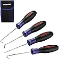 Amazon.com: WORKPRO 4-Piece Precision Pick and Hook Set with Pouch ...