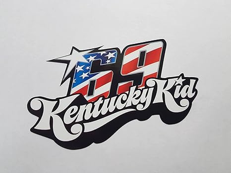 Nicky Hayden 69 Kentucky Kid Motogp Weltmeister Aufkleber Sticker Decal ...