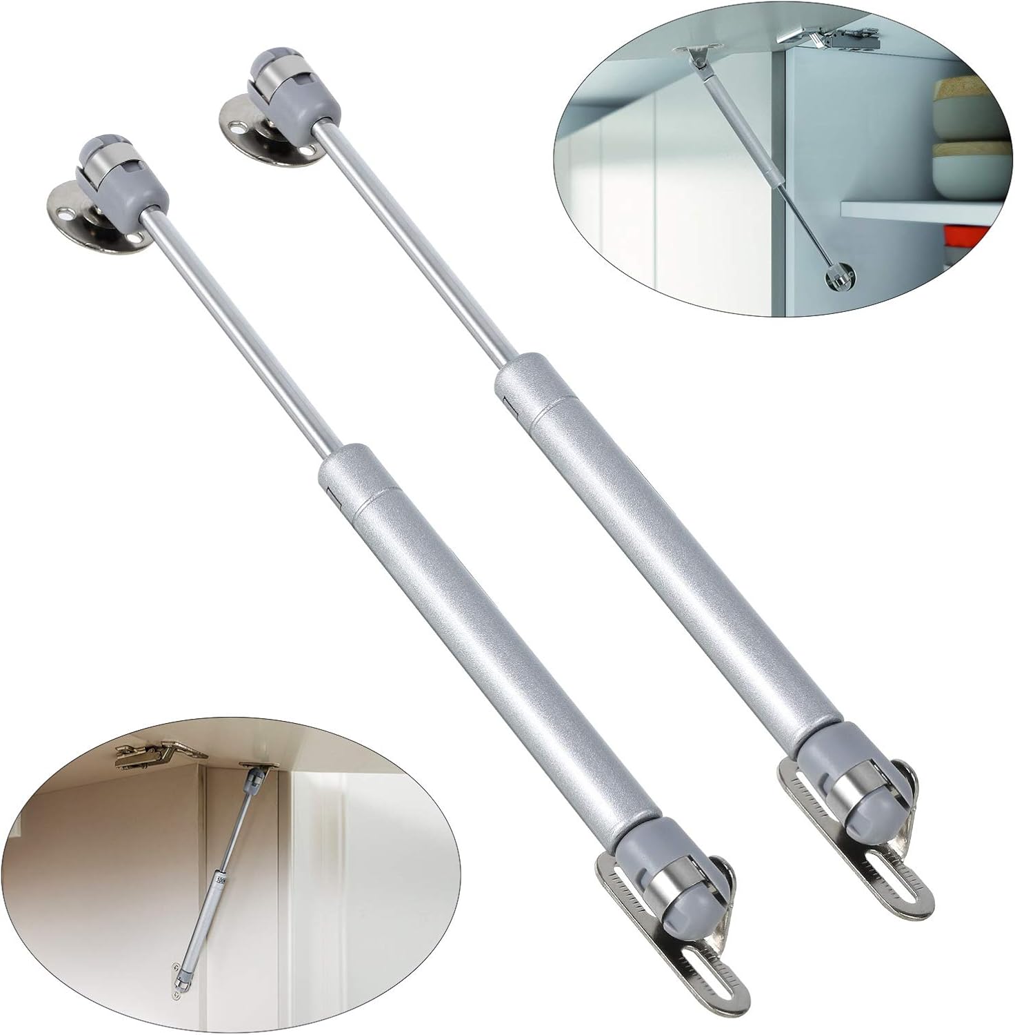 STRMZD Gas Spring 2x Gas Strut Lift Stay Support, Kitchen cabinet gas ...