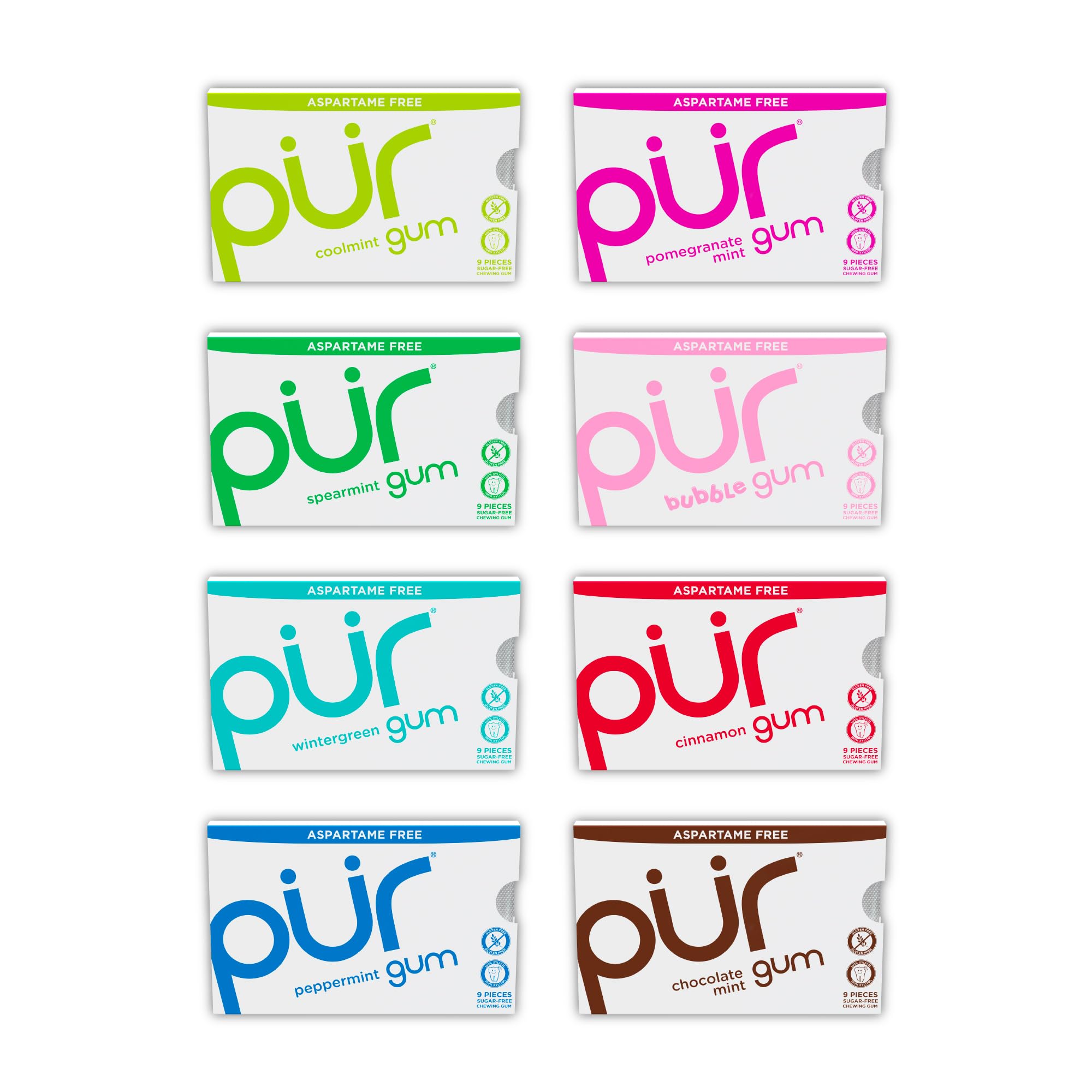 Mua PUR Gum Aspartame Free Chewing Gum | 100% Xylitol | Natural ...