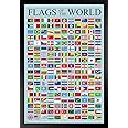 Amazon.com: Flags of the World Classroom Reference Chart National ...