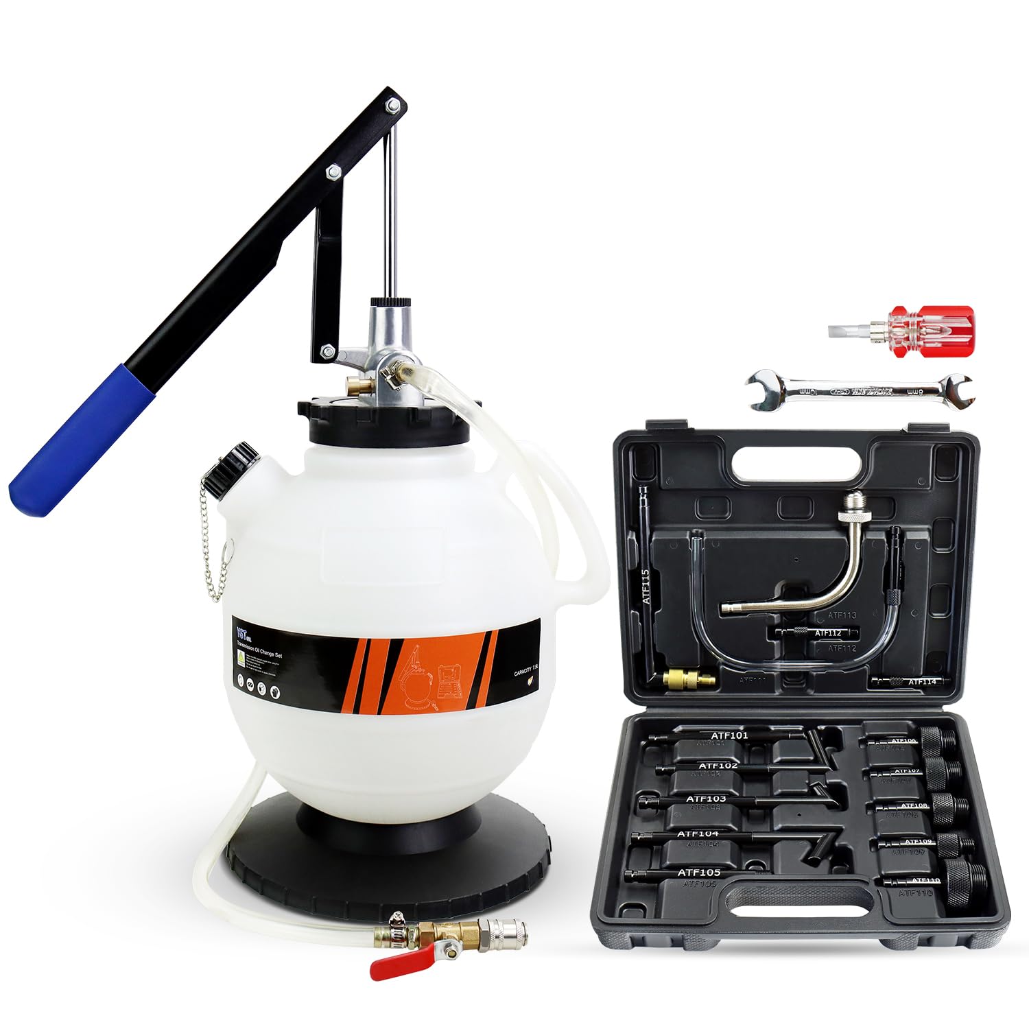 YSTOOL 7.5L Transmission Fluid Pump Manual ATF Refill Fill System ...