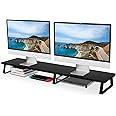 Amazon.com: Aothia Large Dual Monitor Stand Riser - Monitor Stand For 2 ...