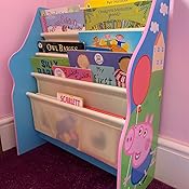 Peppa Pig Kids' Bookcase by HelloHome: Amazon.co.uk: Kitchen & Home