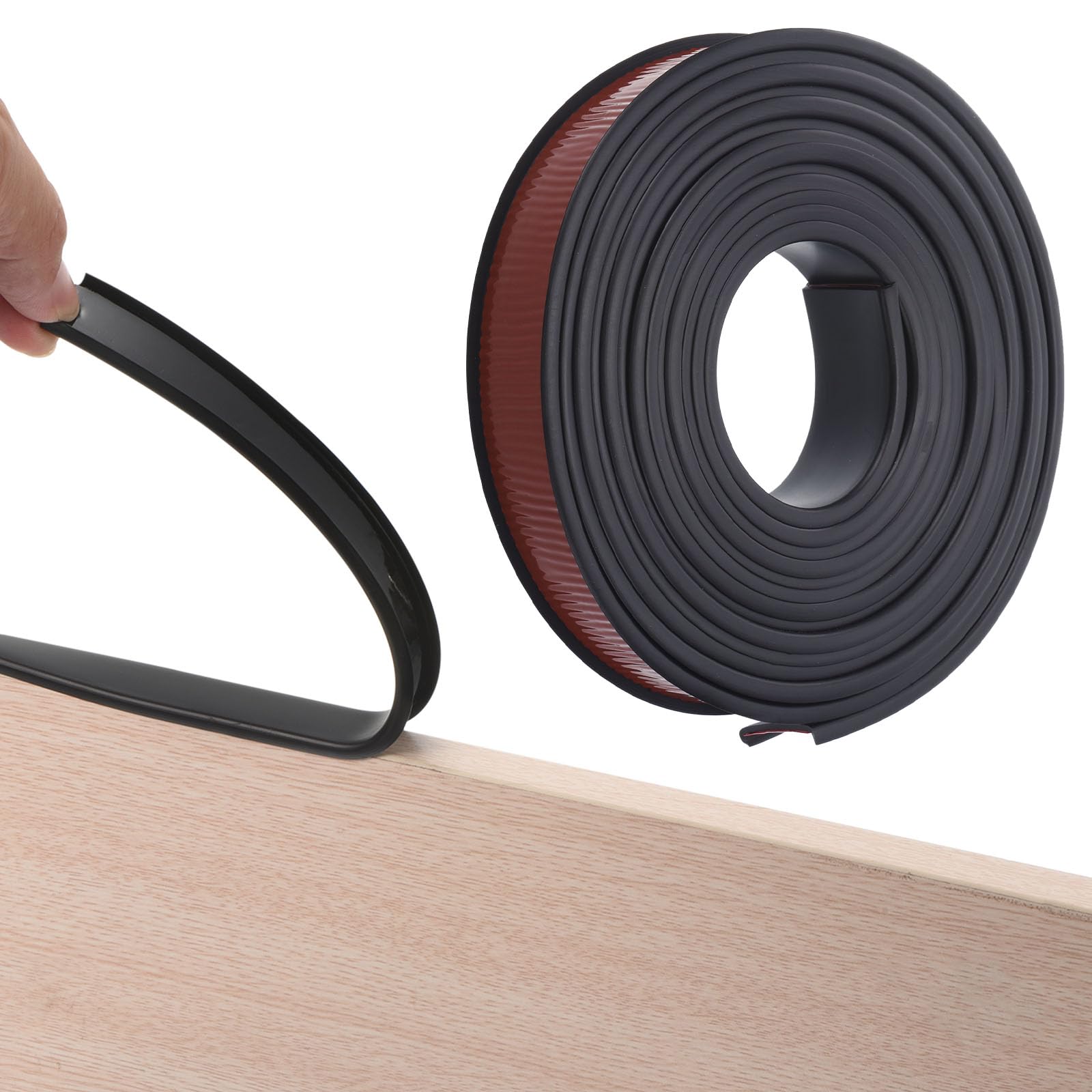 uxcell U-Shape Edge Banding, 16.4ft Self Adhesive Veneer Edging Trim ...