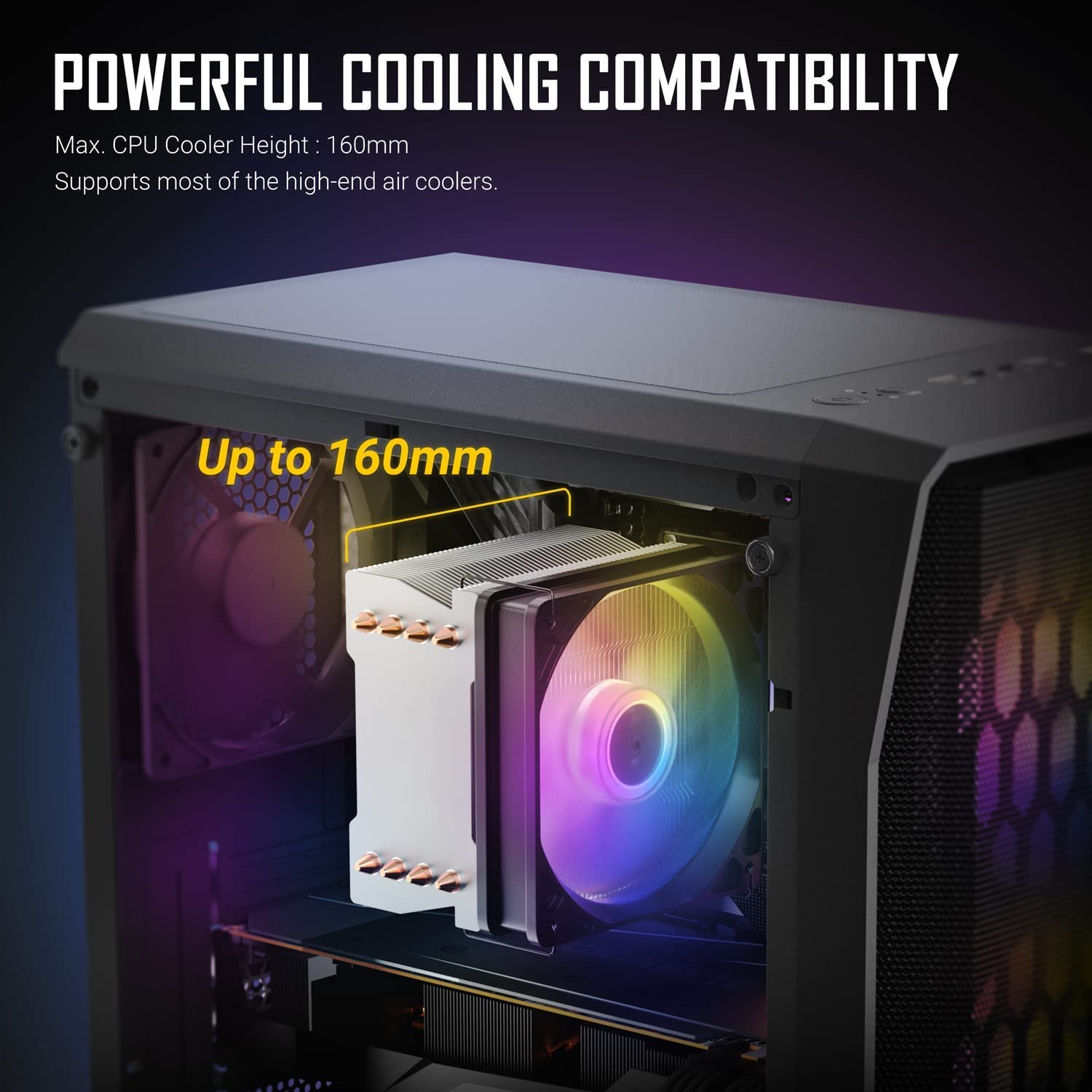 Mua ANTEC NX Series NX360, High-Airflow Mesh Front Panel, 4 x 120mm ...