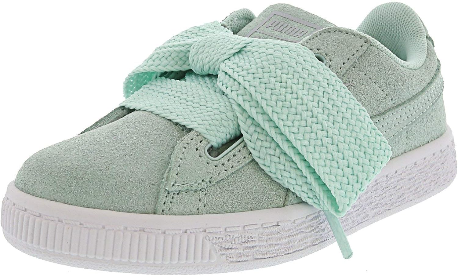 Amazon PUMA Toddler Girls Suede Heart Preschool Lace Up Sneakers amazon-puma-toddler-girls-suede-heart-preschool-lace-up-sneakers