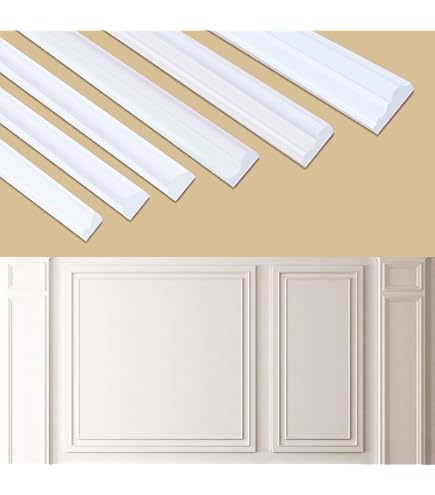 Wall Trim Wall Molding Trim & Chair Rail, Flexible, Peel And Stick ...