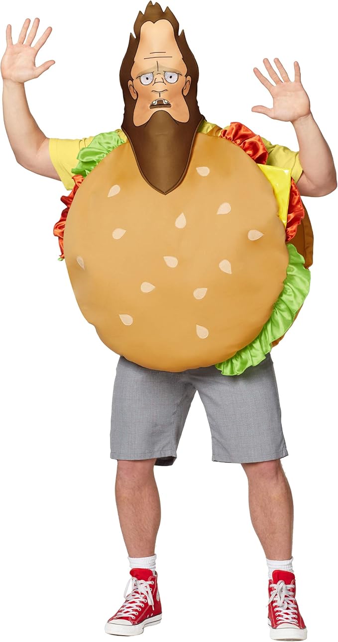 Spirit Halloween Adult Beefsquatch Costume - Bob's Burgers : Amazon.co ...