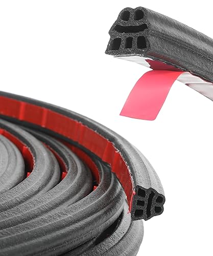 bylikeho 33FT Car Weather Stripping,Car Door Seal,Car Accessories Self ...