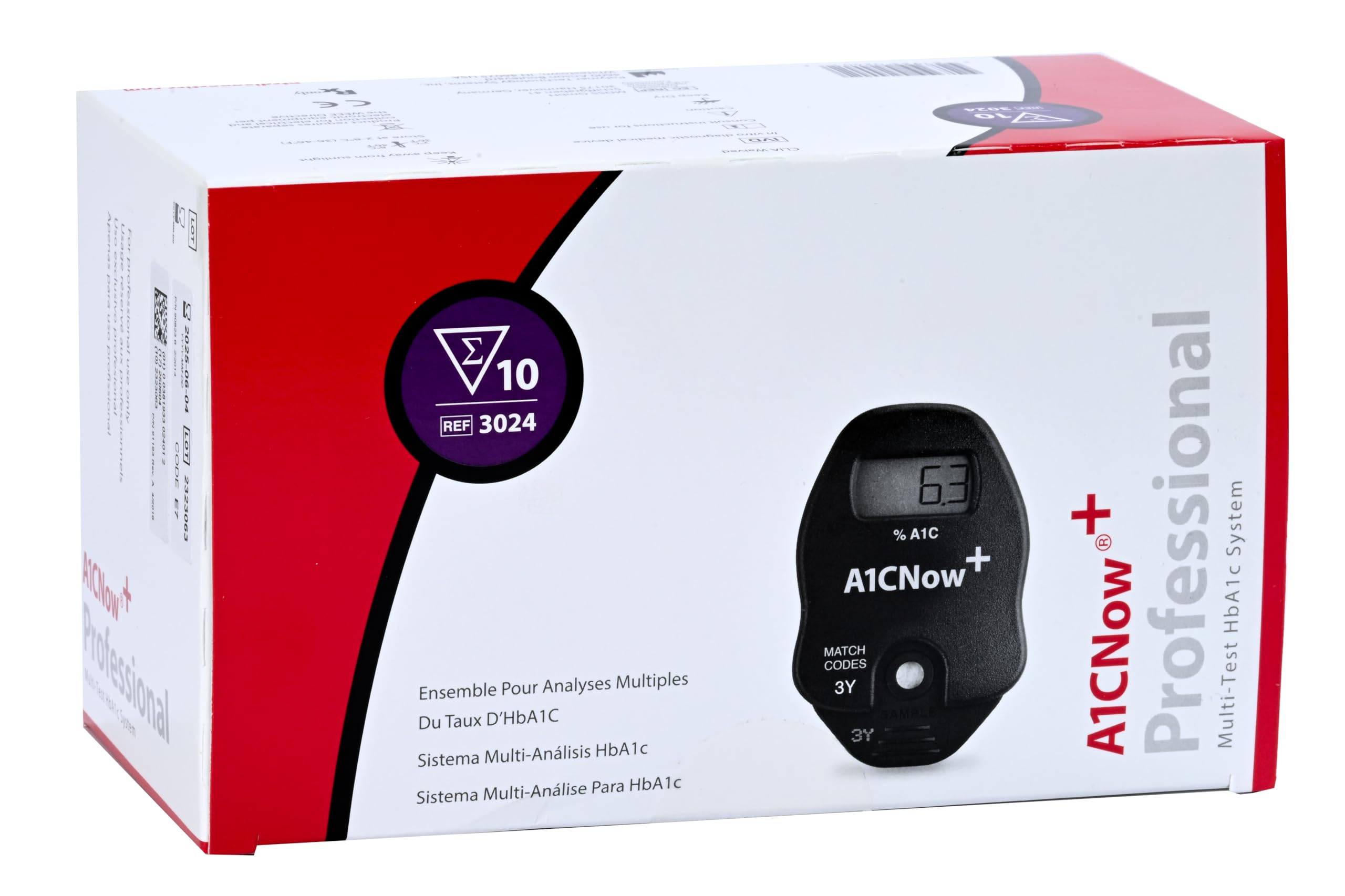 Mua A1CNow+, Hba1c Blood Monitor w/ Sampler, 10 Test Kit trên Amazon Mỹ ...