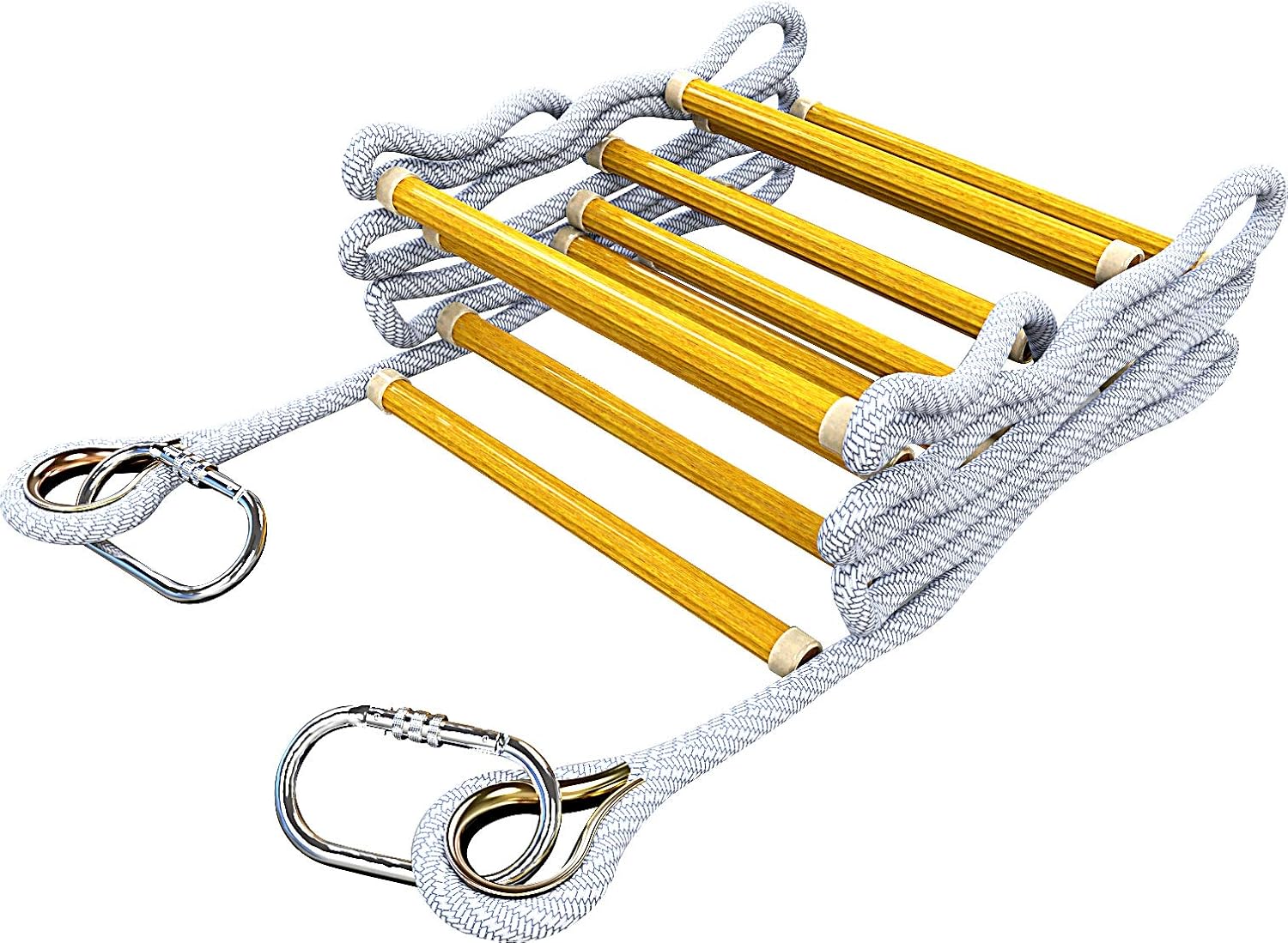 ISOP Rope Ladder Fire Escape 4.1m | 2 Story Houses | Escape Ladder with ...