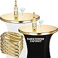 Amazon.com: Breling Table Topper Cap for Round Cocktail Tables ...