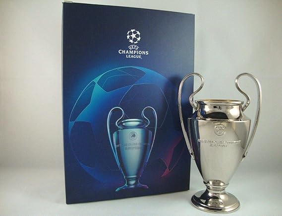UEFA Champions League Replica Trophy - 150mm - One Size: Amazon.co.uk ...