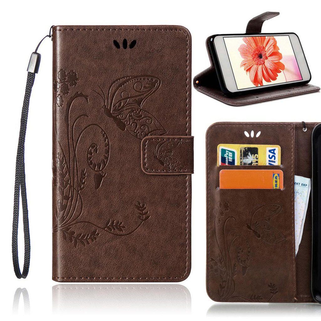 Samsung Galaxy A9 Hülle, PU Leder Wallet Tasche: Amazon.de: Elektronik