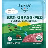 Amazon.com: Verde Farms, Ground Beef 85% Lean/15% Fat, Organic, Grass ...