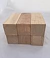 Amazon.com: Solid Hard Wood Blocks- 5 1/4 Inches Long By 2 Inches Wide ...