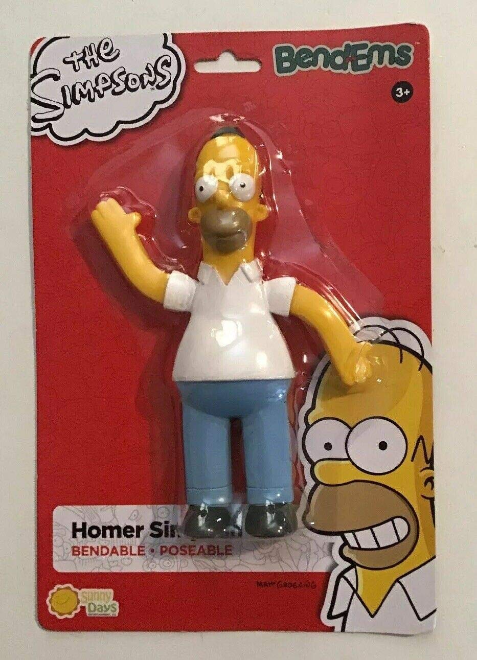 Buy Bend-EMS The Simpsons Homer Simpson - Bendable, Poseable - arms and ...