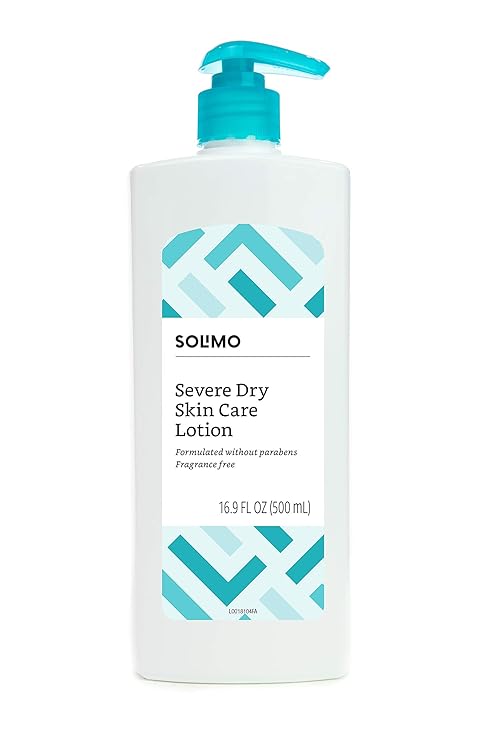 Amazon.com: Solimo Severe Dry Skin Care Lotion with Gentle Exfoliation ...