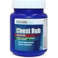 Amazon.com: CareAll Medicated Chest Rub 4 oz. Topical Analgesic and ...
