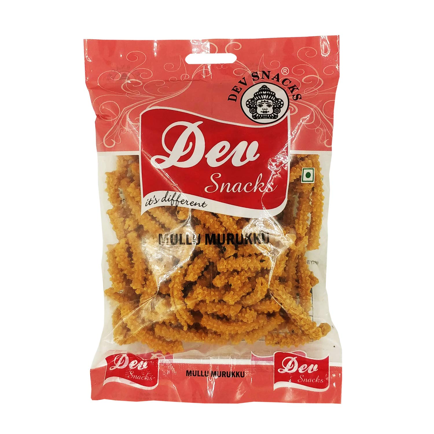 Dev Snacks Rice Chakli | Mullu Murukku Crispy& Spicy Snack (370 Grams ...