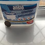 ANSIO Interior Dehumidifier, Condensation Remover, Moisture Absorber ...