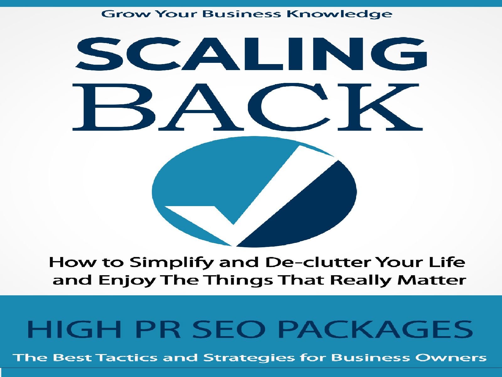 Watch Scaling Back - Discover How To Simplify and De-clutter Your Life ...