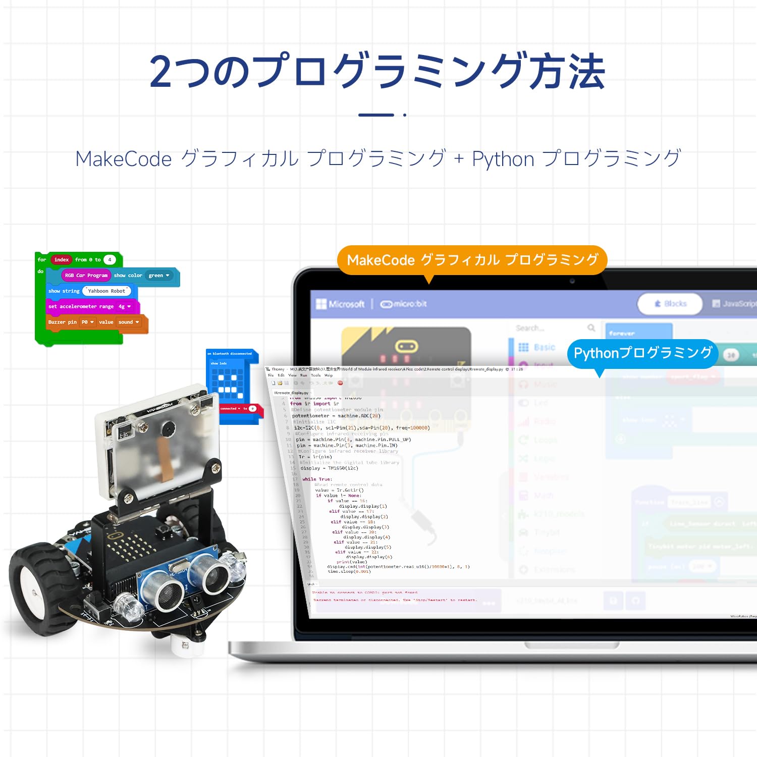 Mua Yahboom Microbit Robot Graphical Programming [Authorized Dealer] Makecode STEM Educational ...