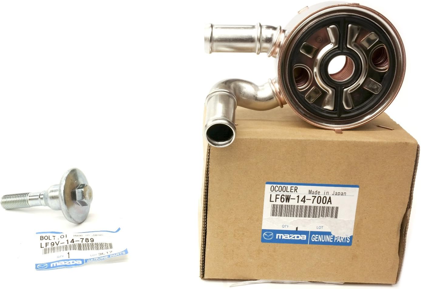 Amazon.com: Mazda CX-7 3 5 Updated Engine Oil Cooler & Seal Gasket with ...