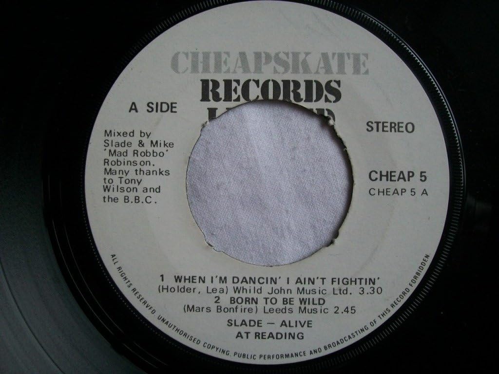 SLADE Alive at Reading 80 7" EP - Amazon.co.uk