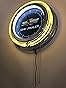 Amazon.com : Chevrolet Chrome Double Ring Neon Clock, 14" : Wall Clocks ...