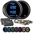 Amazon.com: GlowShift Tinted 7 Color Dual Digital Wideband Air/Fuel ...