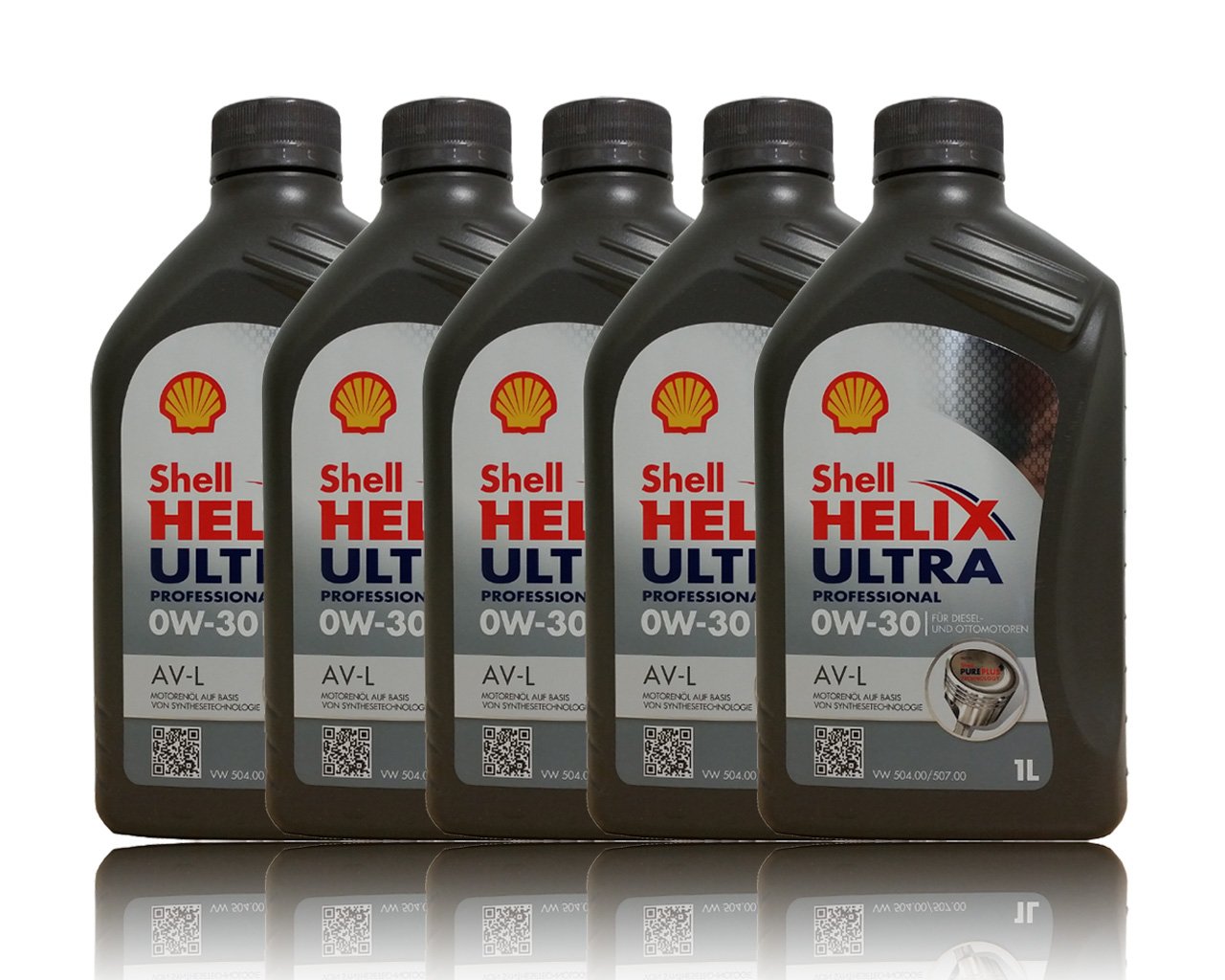 Shell HELIX ULTRA PROFESSIONAL AV-L 0W30 Motorenöl,5x 1Liter: Amazon.de ...