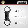 ASP Ultra Double-Locking Rigid Handcuffs, Forged Aluminum Handcuffs ...