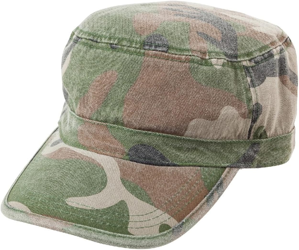 Amazon.com: A&E Designs Castro Style Army Cap Hat (Camo): Clothing