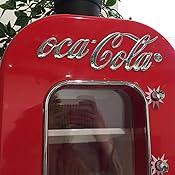 Coca Cola CVF18 10 Can AC/DC Retro Vending Electric Cooler by Koolatron ...