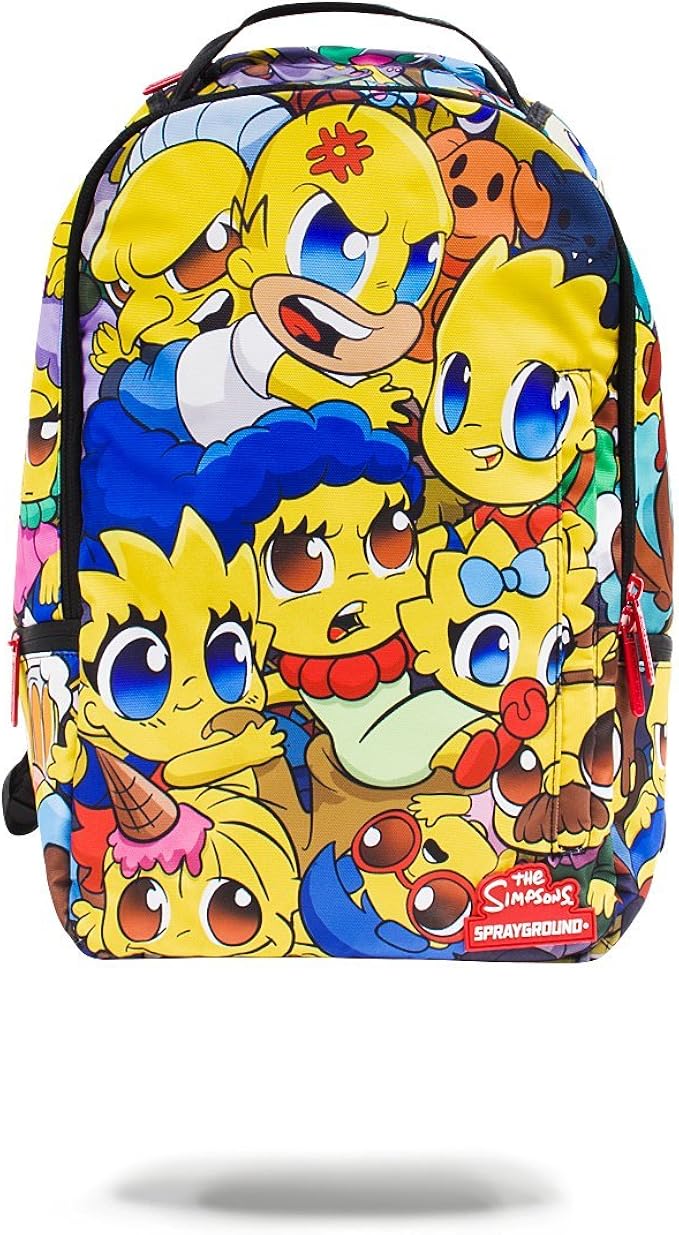 Amazon.com: Sprayground Simpsons Anime Pileup Backpack: Clothing