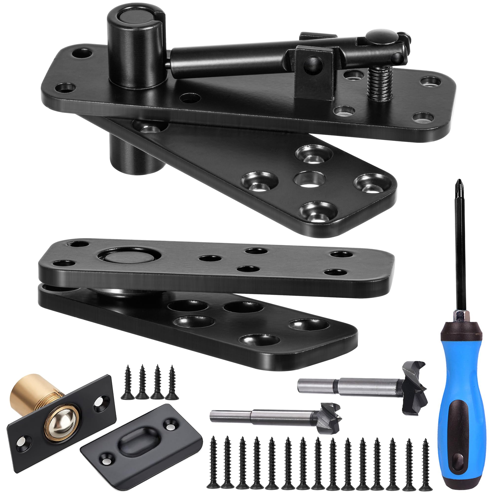 Hidden Door Hinge,Heavy Duty Door Hinge,Pivot Hinge,570Lbs Load-Bearing ...