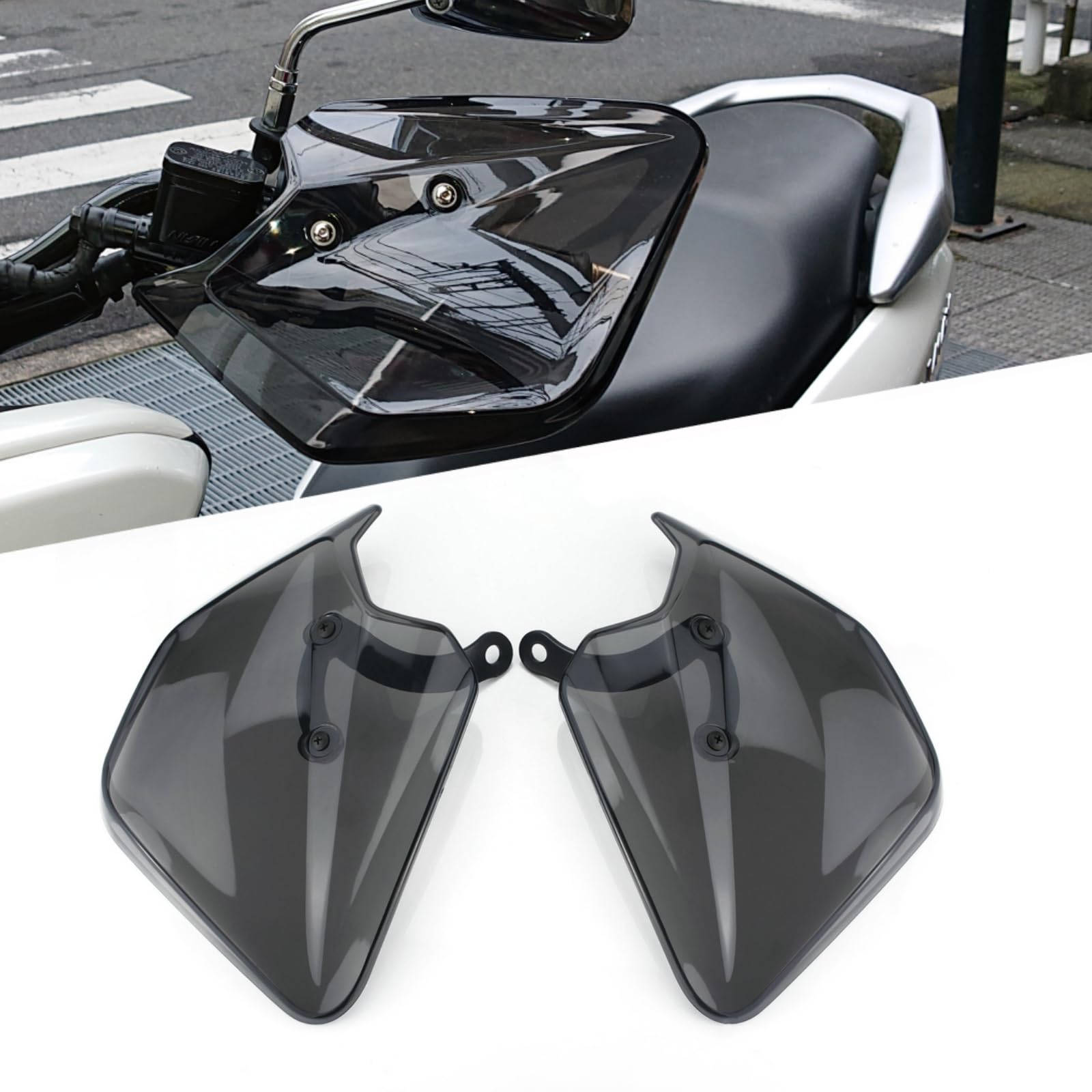 Mua HEINMO Motorcycle Handguard Protector Shield Windshield Compatible ...