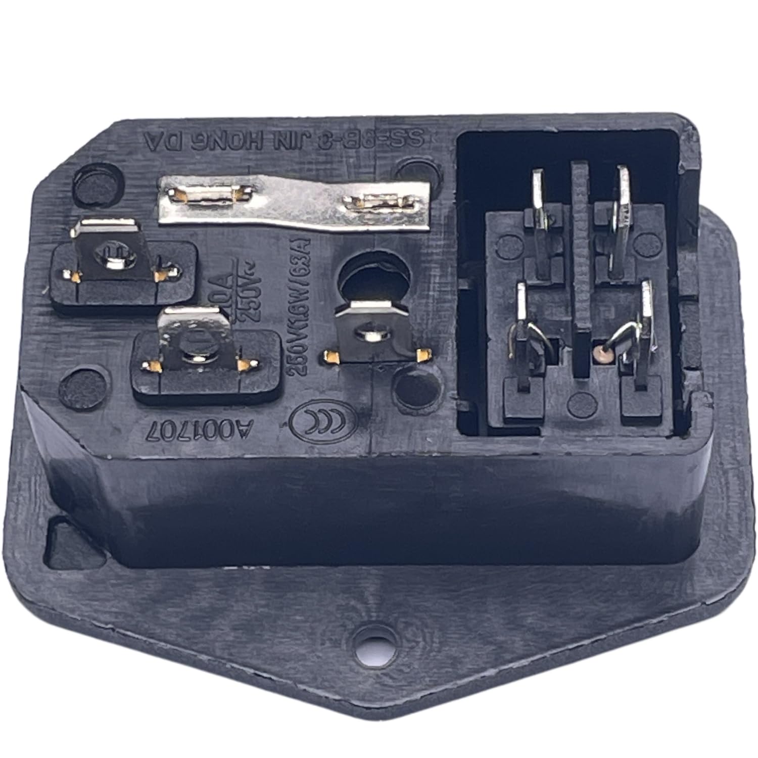 Mua CESS AC Power Socket With Switch & Fuse & Lamp,Chassis/Panel Mount ...