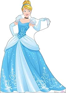 Amazon.com: Cardboard People Cinderella Life Size Cardboard Cutout ...