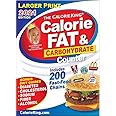 CalorieKing 2021 Larger Print Calorie, Fat & Carbohydrate Counter ...