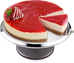 Amazon.com: Cake Stand, 12'' Cake Spinner Cake Decorating Supplies ...