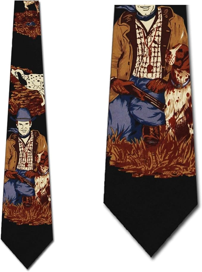 Amazon.com: Cowboy Ties Dog Neckties Animal Tie Mens Necktie: Clothing