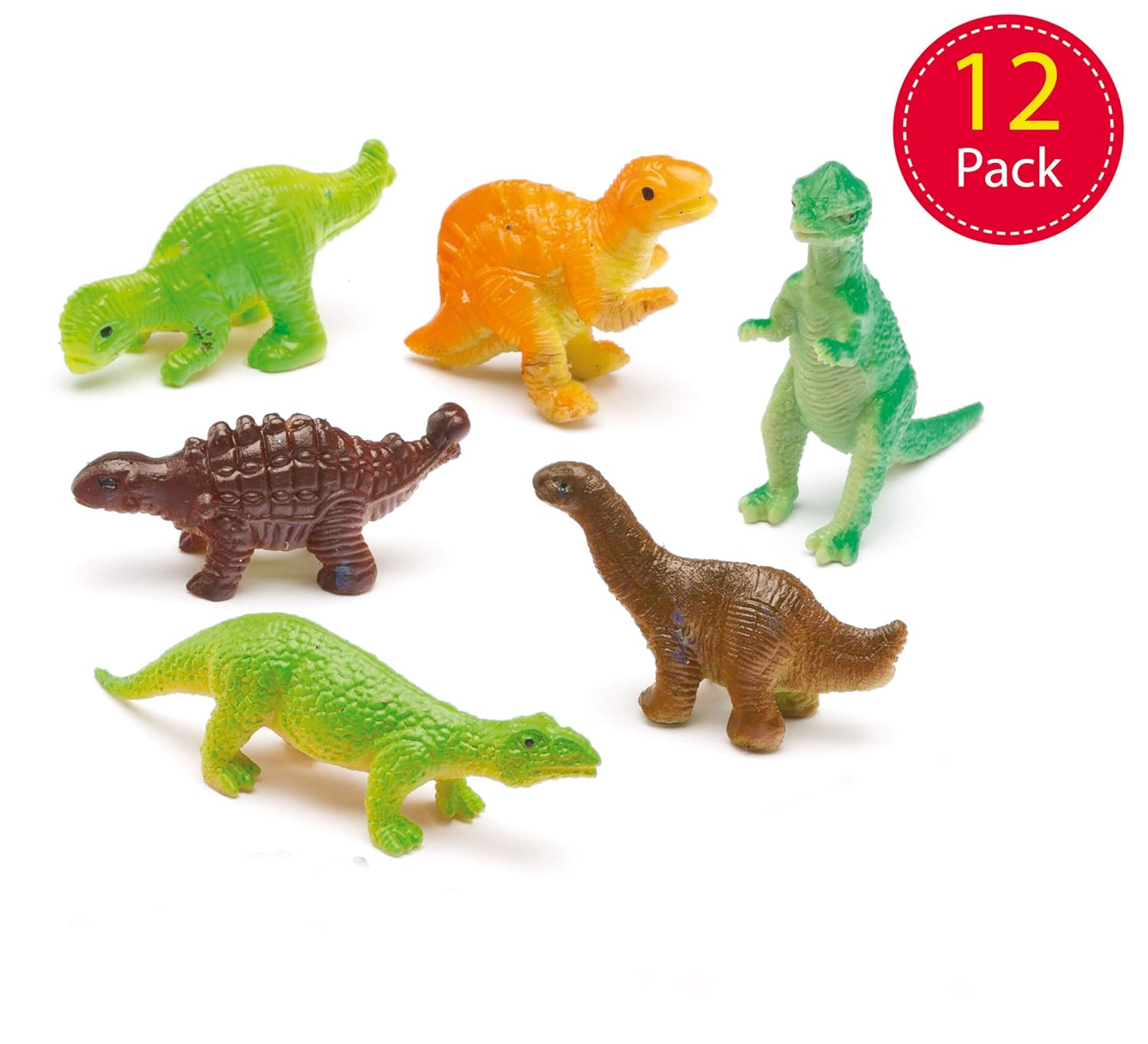 Stretchy Dinosaurs (Pack of 12): Amazon.co.uk: Welcome