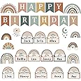 Amazon.com : 34 Pieces Modern Boho Birthday Bulletin Board Classroom ...