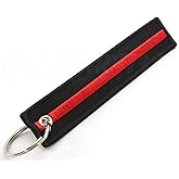 Amazon.com: Rotary13B1 Thin Red Line - Key Chain 5pcs : Clothing, Shoes ...