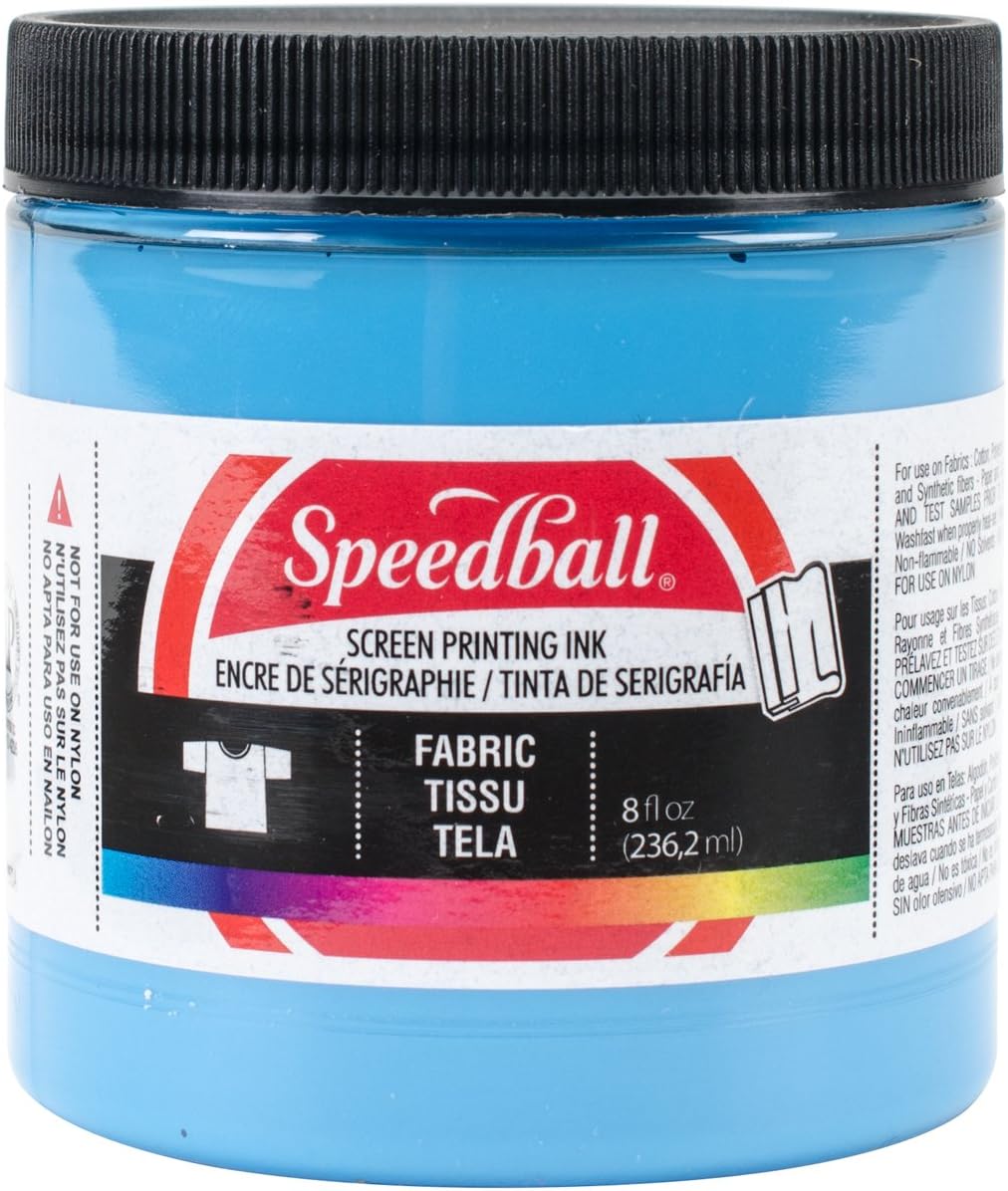 Amazon.com: Speedball Art Products 004551 Fabric Screen Printing Ink, 8 ...
